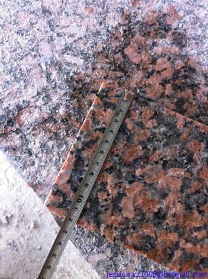 Polished G562 Maple Red Granite Exterior Stair Design Stair Tread Non Slip