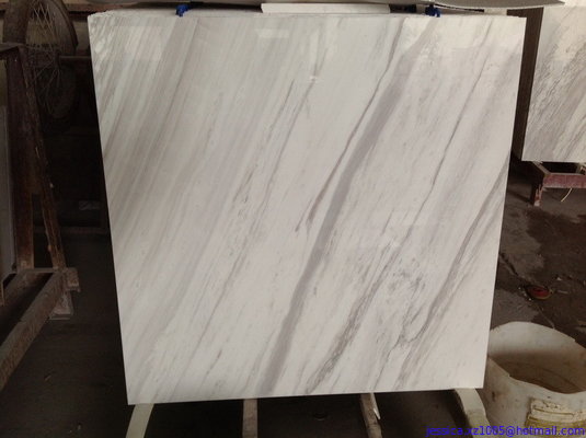 Greece Volakas White Marble white marble with Black Veins Polished tiles from China