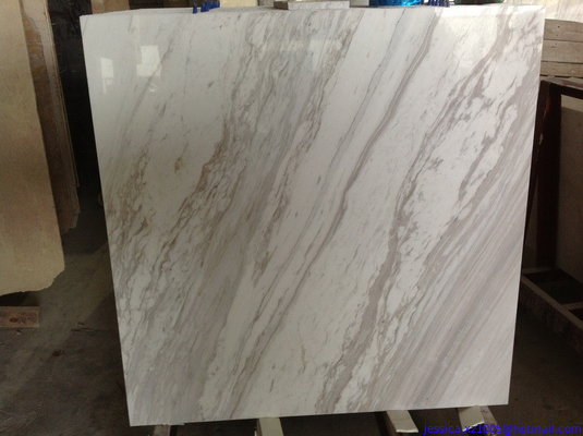 Greece Volakas White Marble white marble with Black Veins Polished tiles from China