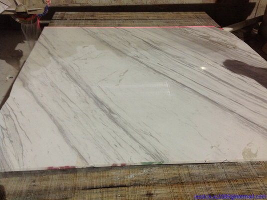 Greece Volakas White Marble white marble with Black Veins Polished tiles from China