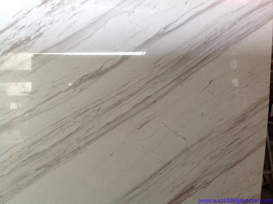 Greece Volakas White Marble white marble with Black Veins Polished tiles from China
