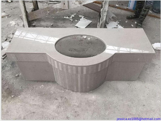Beautiful Hot Sale Top Quality Building Material Cinderella Grey Marble Professional Polished Cinderella Grey Tops