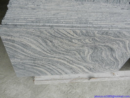 China Juparana Granite Pink Black color Stair step Treads for Interior Juparana Granite Stairs China Juparana Staircase