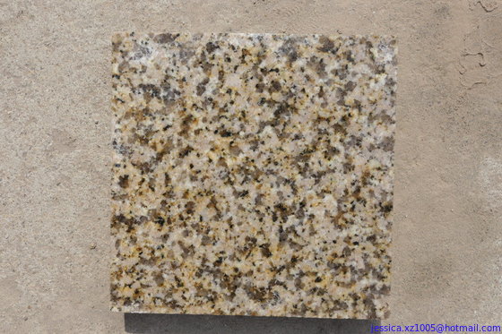 Wholesale Rusty Granite Stairs Misty Yellow Granite Stair Step Natural Stone Stair Treads