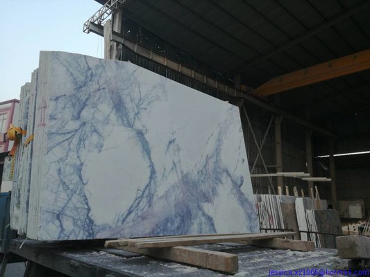 A Grade New York Marble slab from Project marble supplier Polished White Marble Tiles, New York White Marble