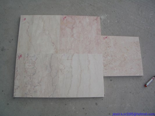 Red Rose Beige Marble Wholesale High Quality Cheap Price Building Material Rose Beige Marble Tile