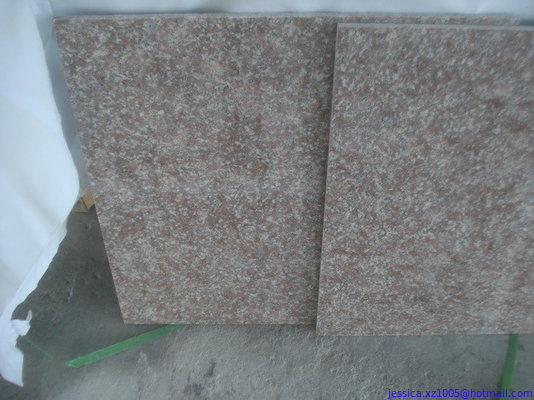 Peach Red G687 Granite Stair Step Riser Tread Bullnose For Sale G687 Granite Peach Red Granite Tiles