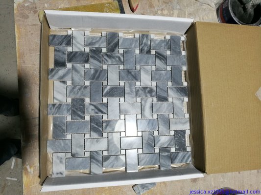 Grey Marble Mosaic,Marble Mosaic,Bardiglio Marble Mosaic ,Italian Grey Marble Bardiglio Mosaic