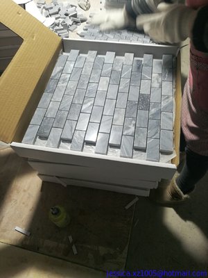Grey Marble Mosaic,Marble Mosaic,Bardiglio Marble Mosaic ,Italian Grey Marble Bardiglio Mosaic