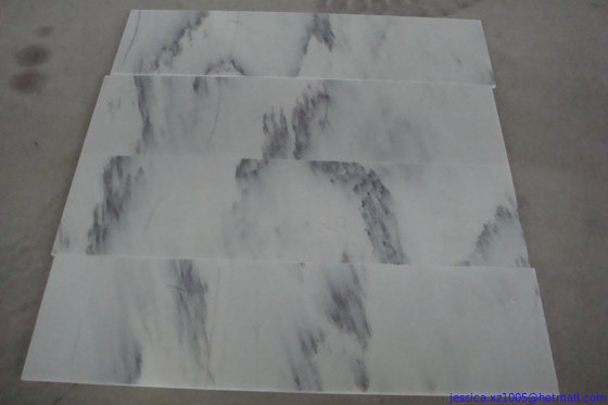 Hottest Marble Polished Blue Sky White Marble Types White Marble