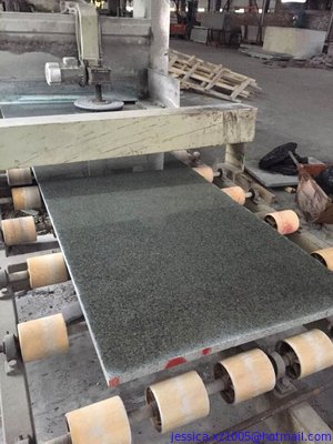 Snow Green Granite G307 Green Granite Slabs Shandong Snow green granite for Korean