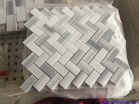 High Quality Marmara Equator White Marble Hexagon Stone Mosaic Tile/stone mosaic