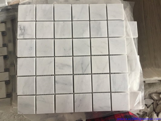 Hot sale White&Grey marble Mosaic wall tile for Backsplash,Kitchen,bathroom,shower