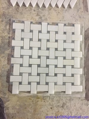 Danby White Marble Mosaic, New design natural marble Mosaic Stone , China White Marble Mosaic Tile