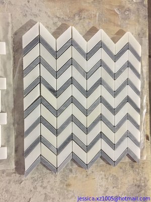 Danby White Marble Mosaic, New design natural marble Mosaic Stone , China White Marble Mosaic Tile