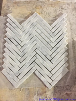 Carrara White Marble Mosaic,Marble Mosaic,White Marble Mosaic ,Eastern White Marble Mosaic