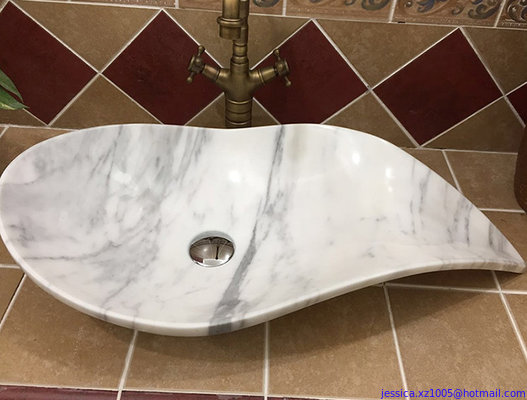 Single Hole Wash Basin Marble Basin Carrara White Marble Wash Basin Price