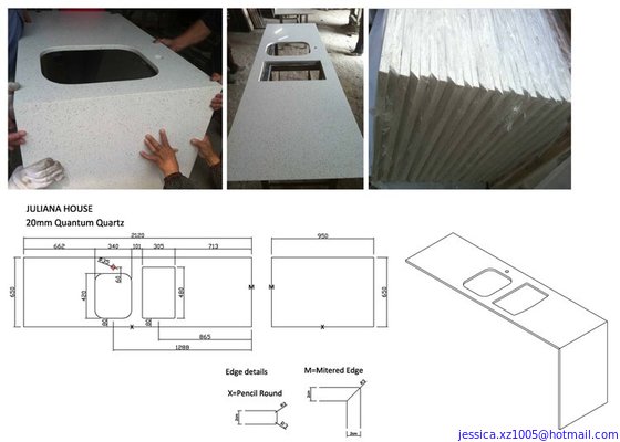 Quartz in carrara white color bathroom vanity counter top white quartz kitchen top quartz with cheap price