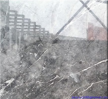 Romantic Grey slabs; Polished Marble tiles for Interior Decoration; Grey marbles with unique patterns and tunes