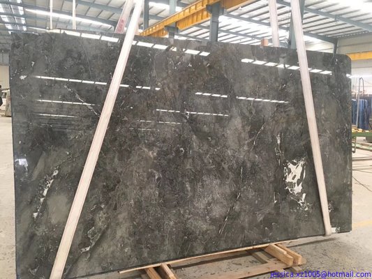 Romantic Grey slabs; Polished Marble tiles for Interior Decoration; Grey marbles with unique patterns and tunes