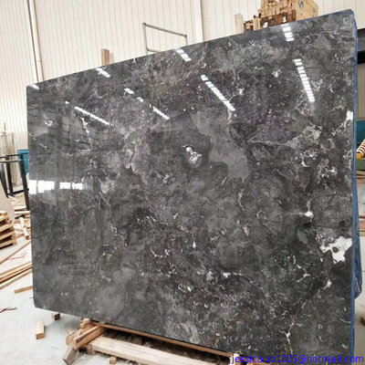 Romantic Grey slabs; Polished Marble tiles for Interior Decoration; Grey marbles with unique patterns and tunes