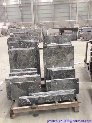 Romantic Grey slabs; Polished Marble tiles for Interior Decoration; Grey marbles with unique patterns and tunes