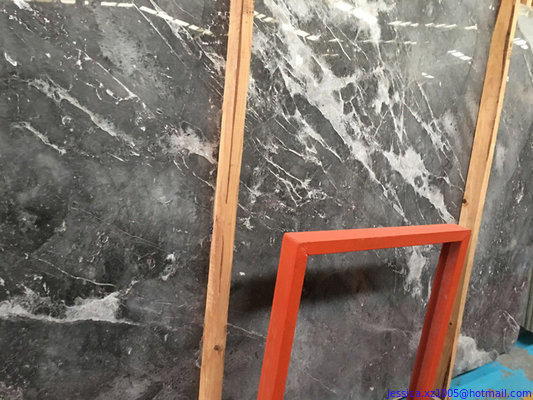 Romantic Grey slabs; Polished Marble tiles for Interior Decoration; Grey marbles with unique patterns and tunes