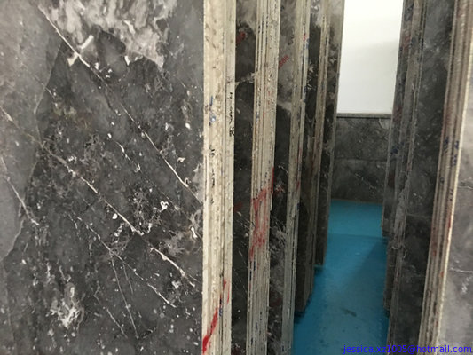Romantic Grey slabs; Polished Marble tiles for Interior Decoration; Grey marbles with unique patterns and tunes