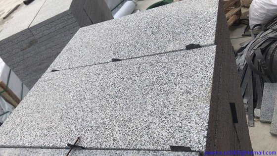 Polished New G654 Granite Tile,Flamed & Honed Surface,Grey Granite,Dark Grey Granite Tile
