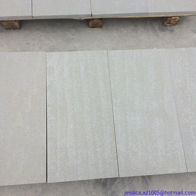 Chinese Dark Grey Sandstone Flamed Finish For Step Low price slabs outdoor tiles paving grey sandstone for sale