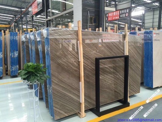 High Polished Kirin Wood Marble,Brown Marble, Wood marble slabs