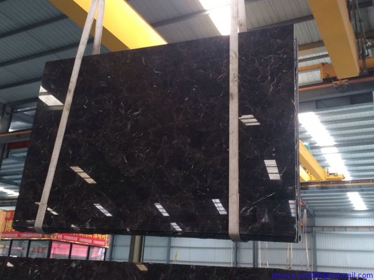 More Popular Chinese Marble Slab Cheap Price Dark Emperador Brown Marble Slab for house