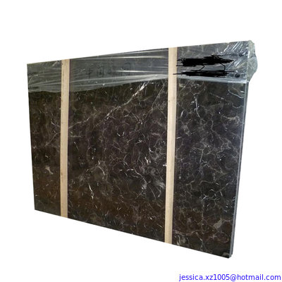 More Popular Chinese Marble Slab Cheap Price Dark Emperador Brown Marble Slab for house