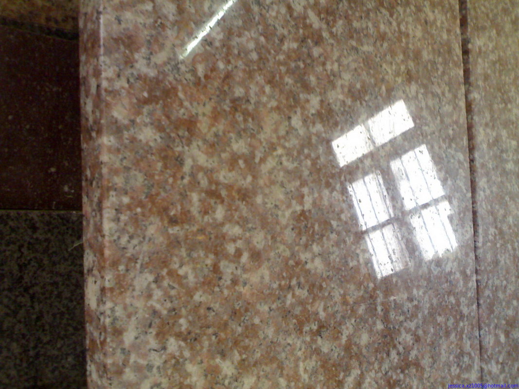 G687 Granite，Peach Blossom Red G687 Granite,Pink Granite,G687 Slab&Tile,Steps