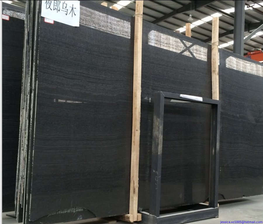 Popular Black Marble Chinese Timber Black Marble Black Wood Marble Slab,Marble Tile On Selling