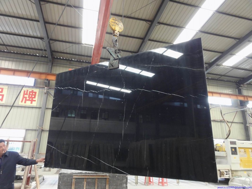 Cheapest Black Marble,Nero Marquina Marble,Polished/Honed Black Marble Tile/Small Slab