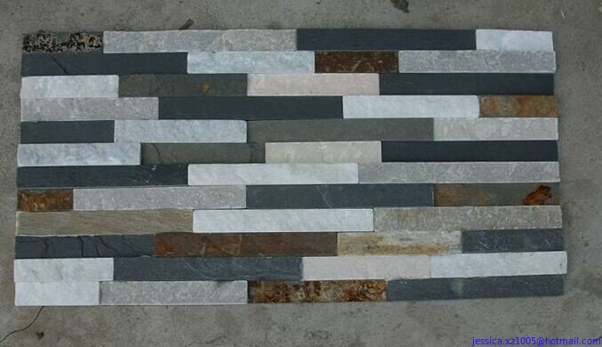3D Ledgstone,Stacked Stone,Natural Slate Wall Slab cladding stone/culture stone tiles