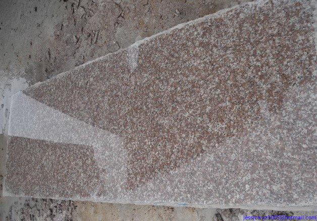 Hottest China Granite Tiles / Granite Flooring (G687) Peach red Polished Granite On Sales