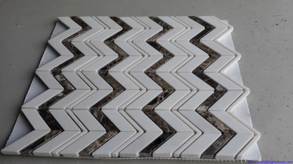 Carrara White Marble Mosaic,Marble Mosaic,White Marble Mosaic ,Eastern White Marble Mosaic
