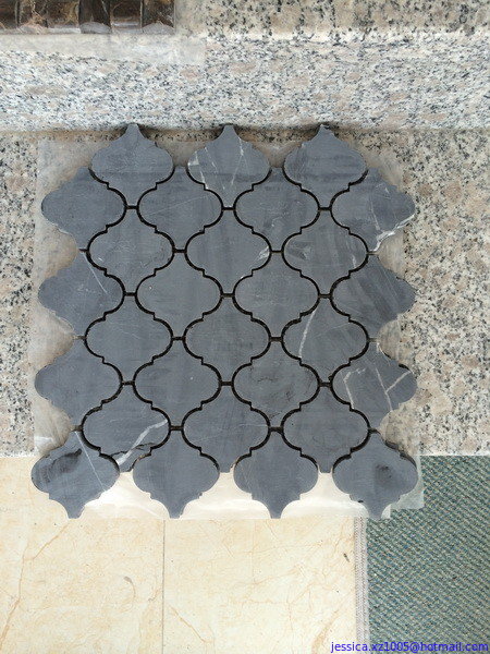 Marble Mosaic Tile,Mosaic,French Pattern Design Mosaic,Nero Marquina Mosaic Tile,Kitchen Mosaic Tile