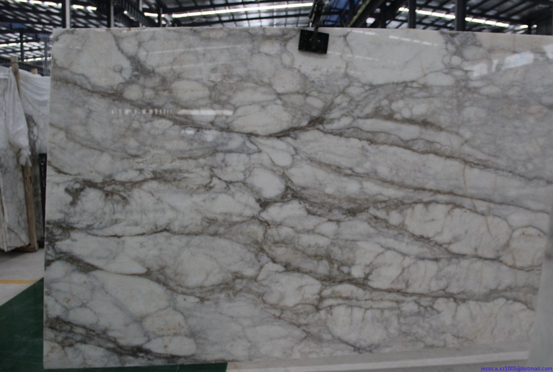 High Quality Natural Stone--Chinese Cotton White Marble Wall Tile and Flooring Tile,White Marble