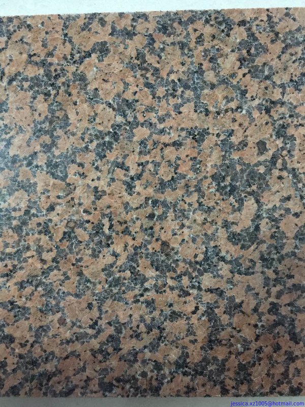 China Guilin Red chinese granite polished flamed bush-hammered finish tiles slabs for wholesale