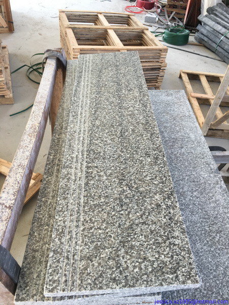 Quarry Owner Competitive Price G623 Granite Stone for Tiles and Stairs,Granite stairs G623 Grey Sardo granite