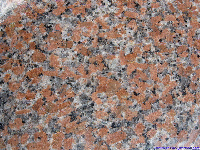 Polished G562 Maple Red Granite Exterior Stair Design Stair Tread Non Slip