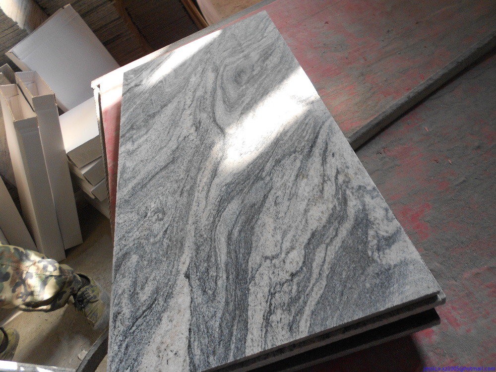 China Juparana Granite Pink Black color Stair step Treads for Interior Juparana Granite Stairs China Juparana Staircase