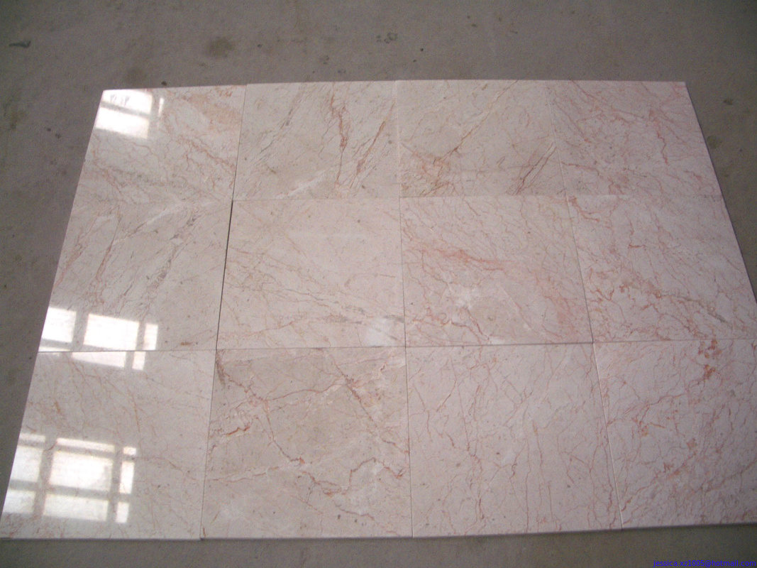 Red Rose Beige Marble Wholesale High Quality Cheap Price Building Material Rose Beige Marble Tile