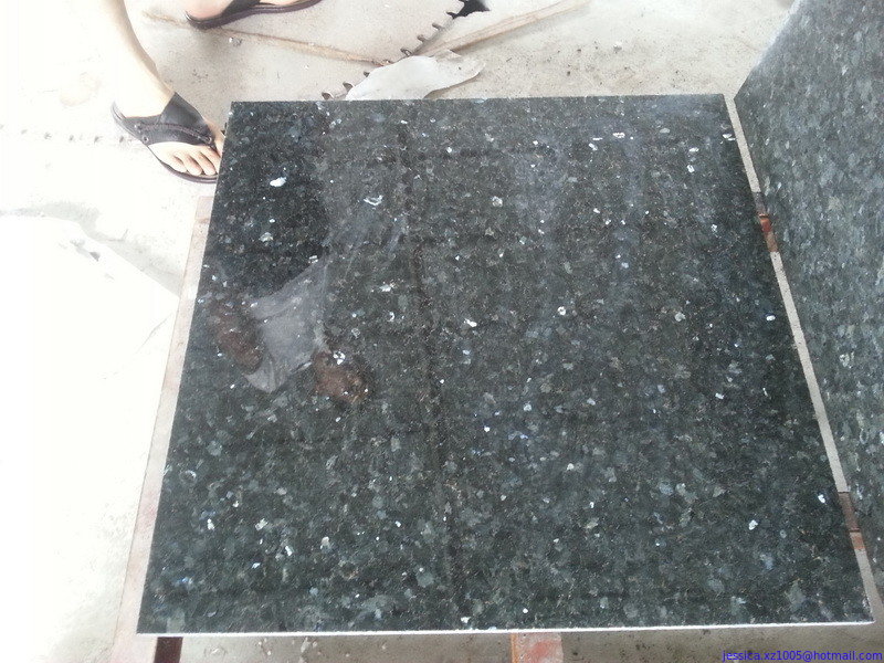 Norway Emerald Pearl Granite Headstone Slab & Tile Green Granite Emerald Pearl Granite Manufacturer