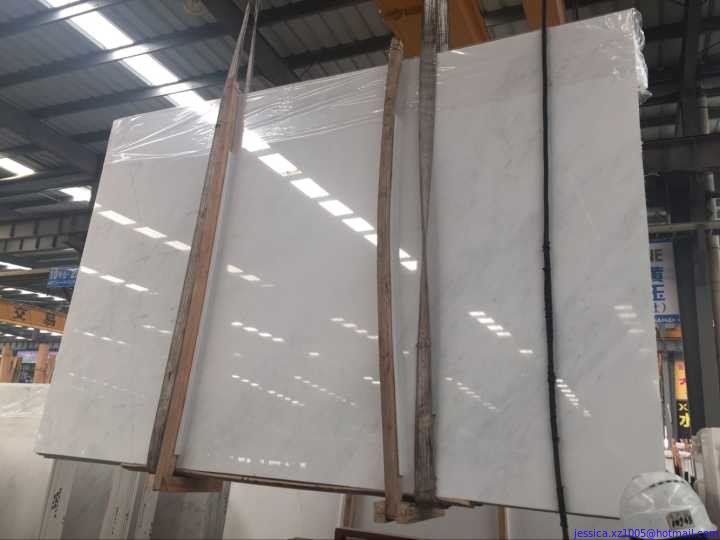 Natural stone Aristons Greece white marble slab Greece Absolute Pure White Marble Aristone Marble Slab