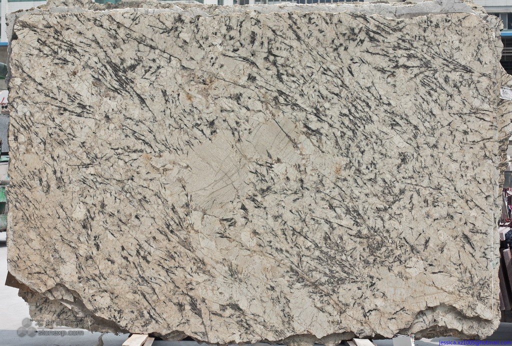 Beautiful white Brazilian Granite colors White Ice Blue Granite slab Natural Ice blue granite best price