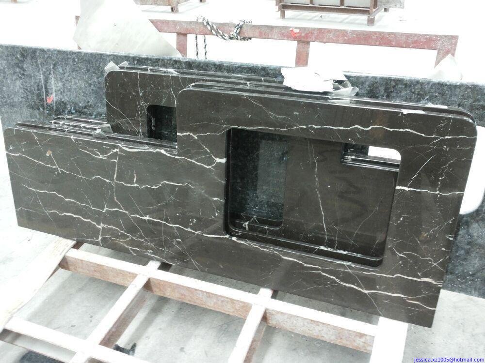 Dark Brown Marble Polished Natural Stone Brown Marble Kitchen Countertops Bathroom Vanity Tops & Table Tops